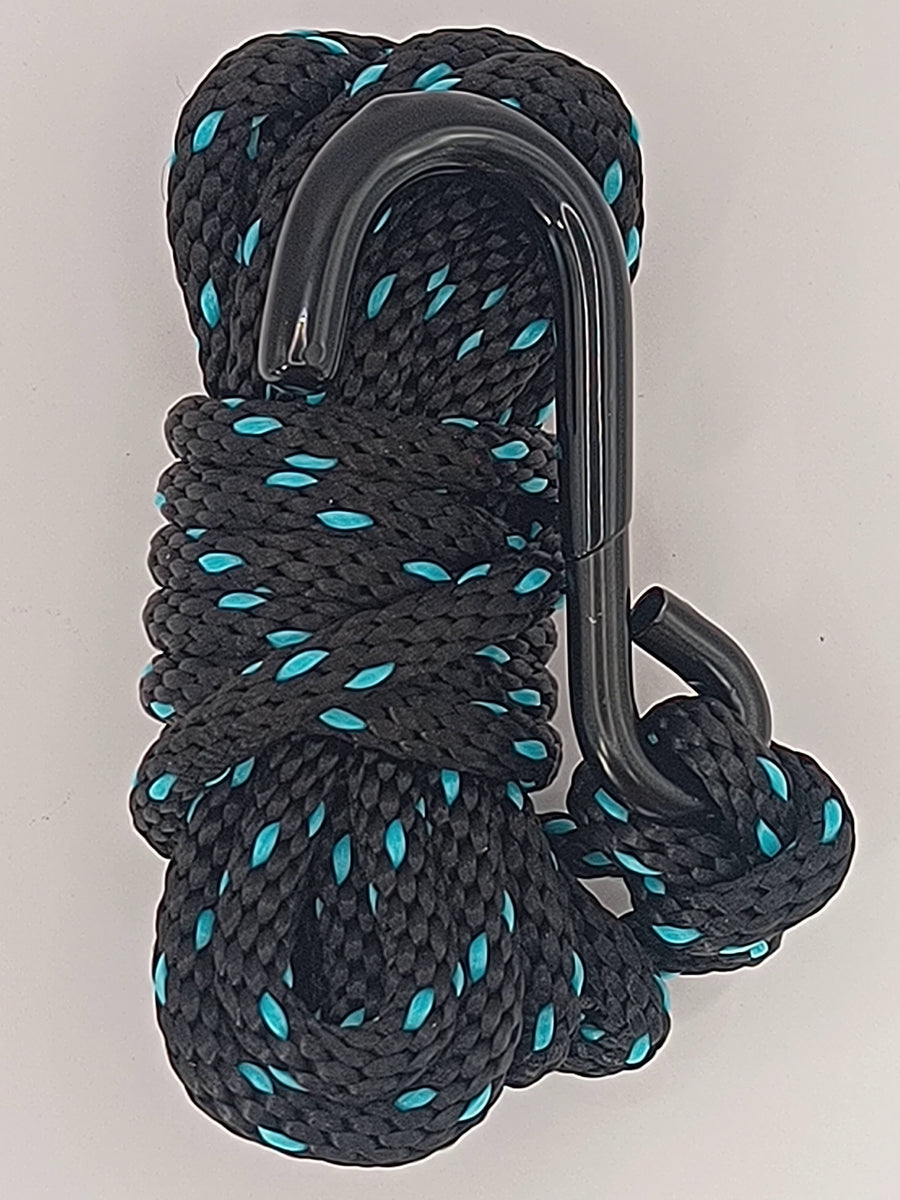 Replacement Rope 6mm x 3.2mtr Black Blue – The Original Shockloc